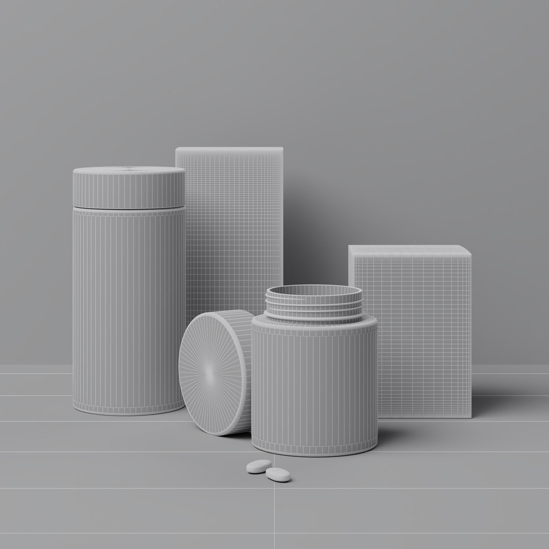 Product mockup 3D model - TurboSquid 1662324