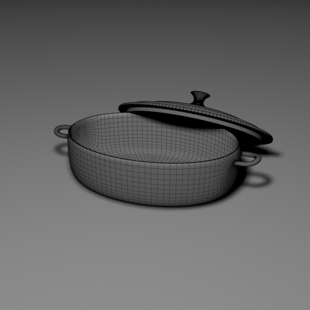 3d casserole dish
