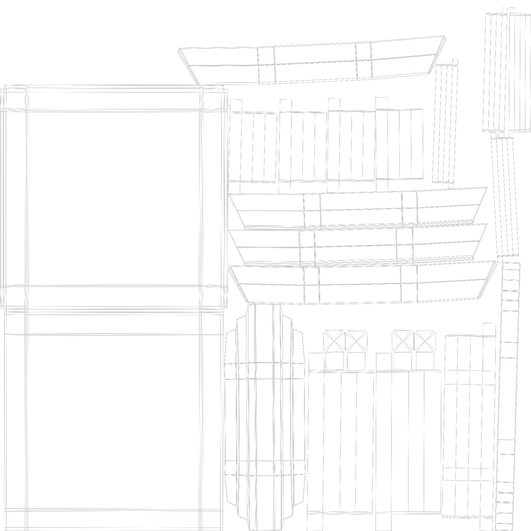 Japanese tori gate 3D model - TurboSquid 1399047