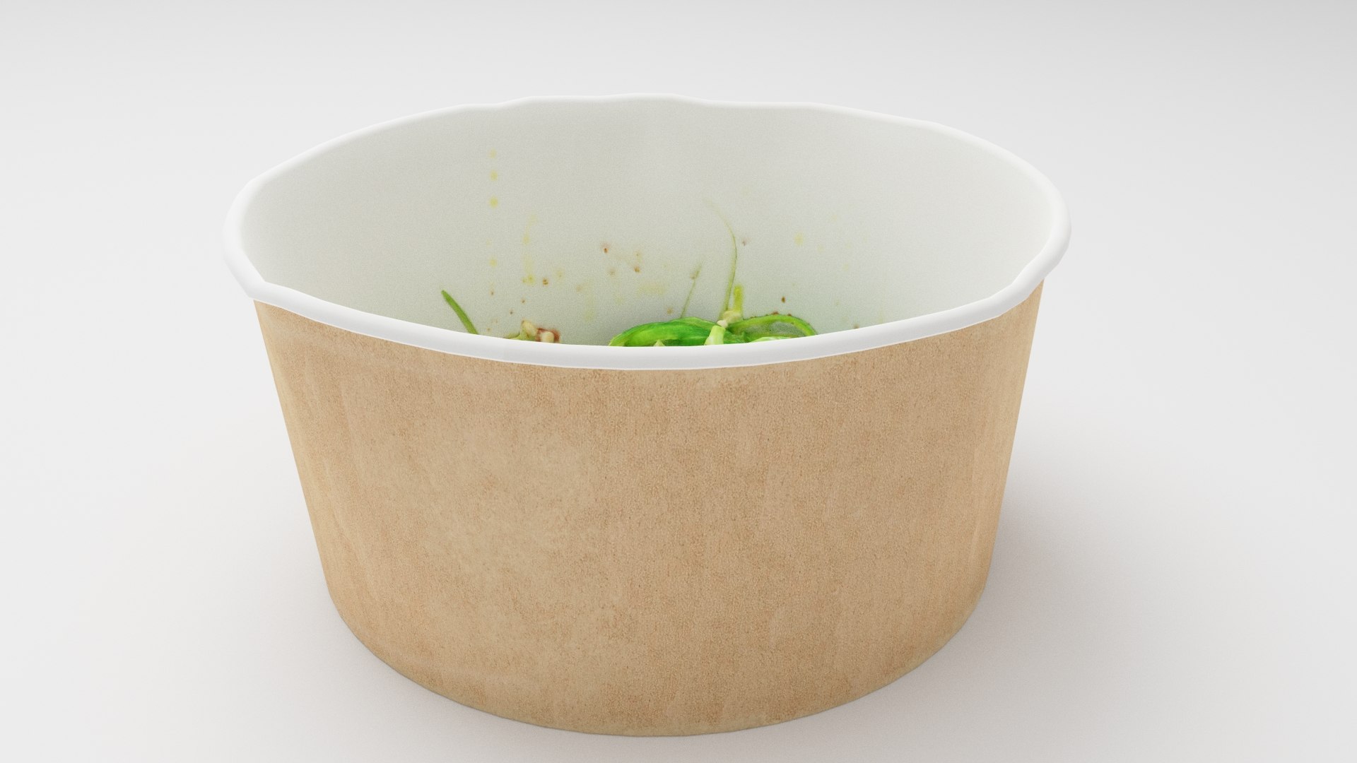 3D Poke Bowl Lunch With Chuka Salad Sesame And Nut Sauce - TurboSquid ...
