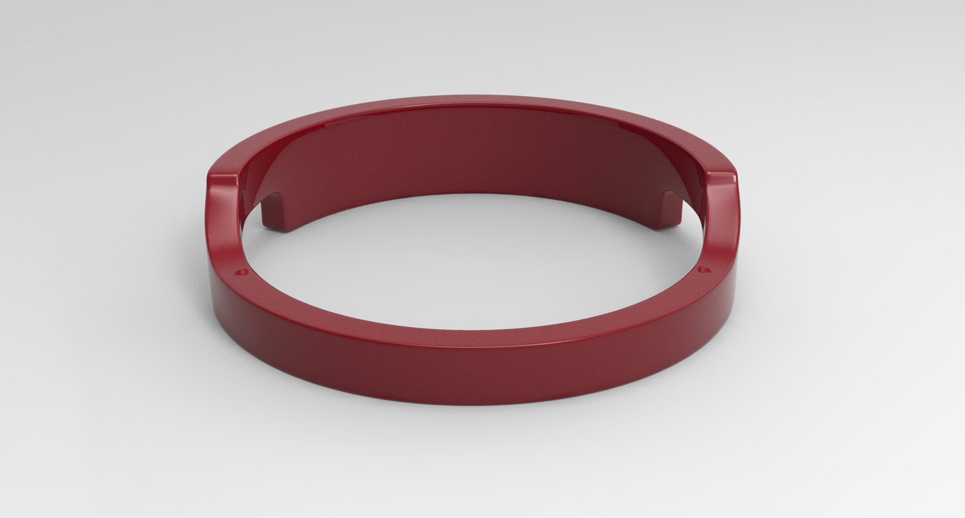 Painter Ring Female Red 3D model - TurboSquid 1911590