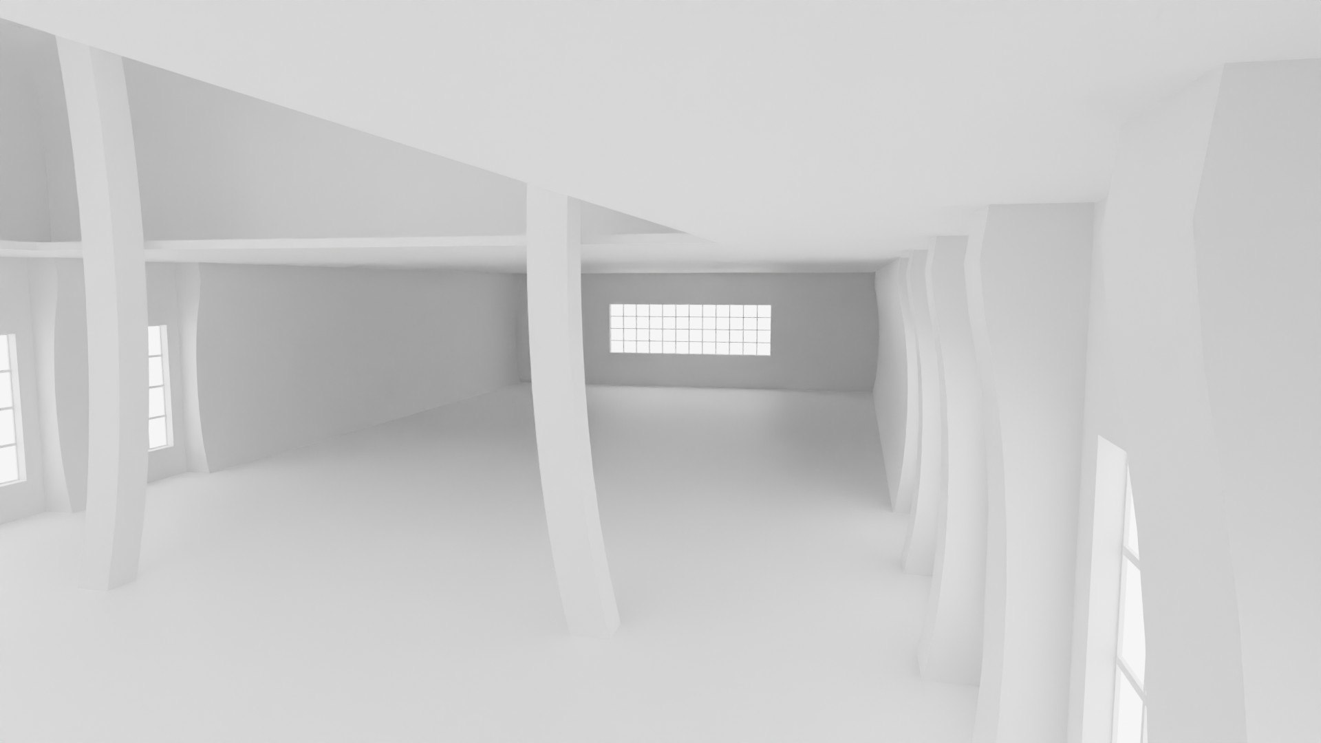 Concept Space Interior Empty Room 3 3D Model - TurboSquid 2102036