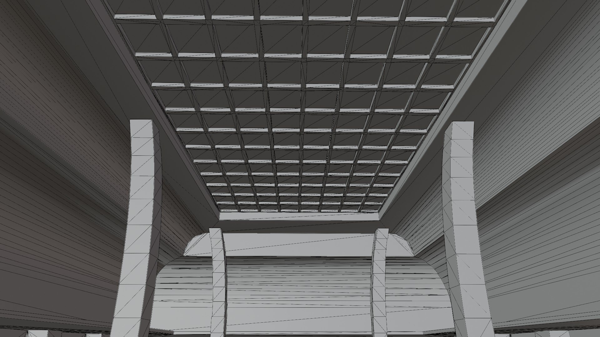 Concept Space Interior Empty Room 3 3D Model - TurboSquid 2102036