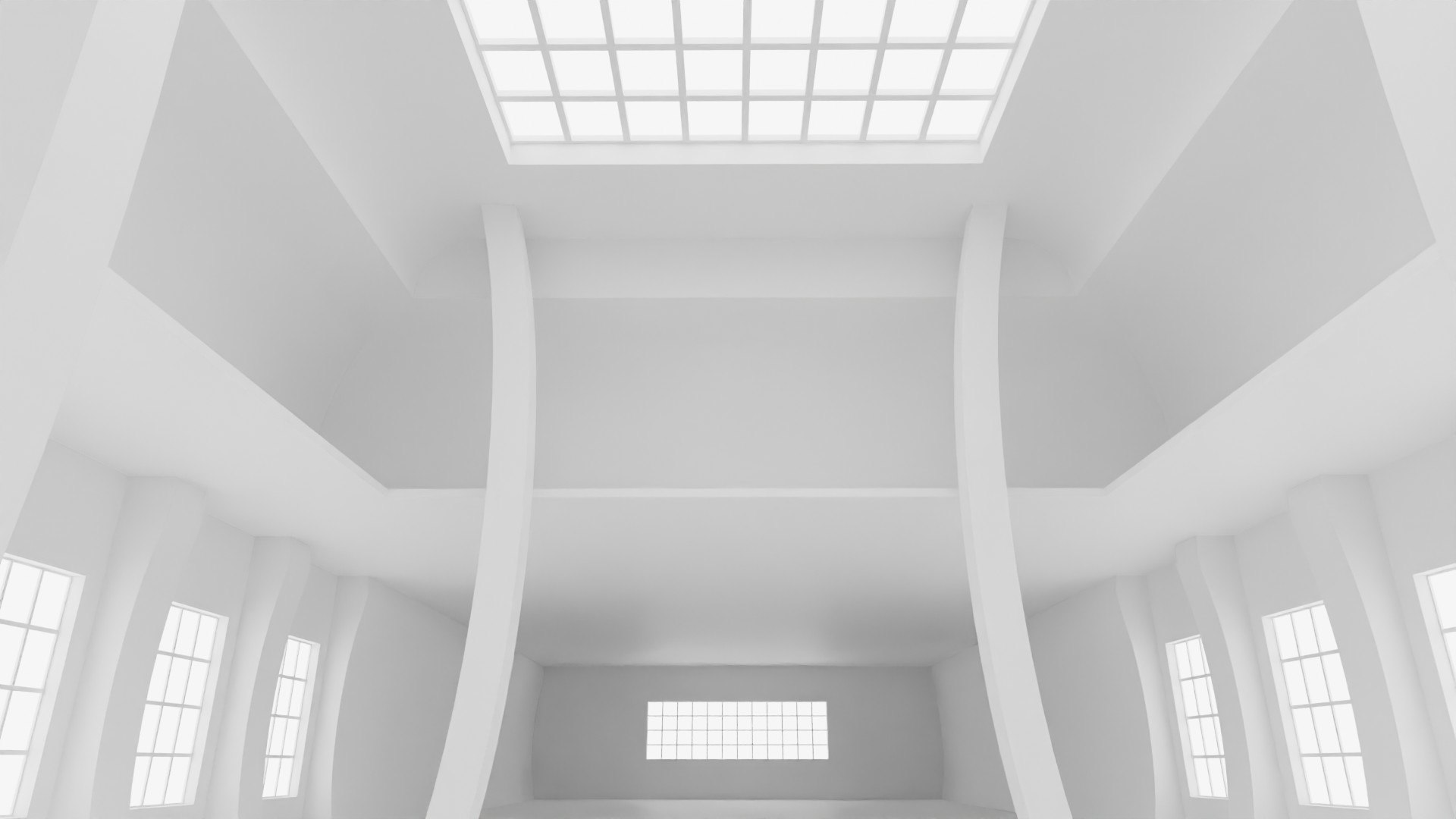 Concept Space Interior Empty Room 3 3D Model - TurboSquid 2102036