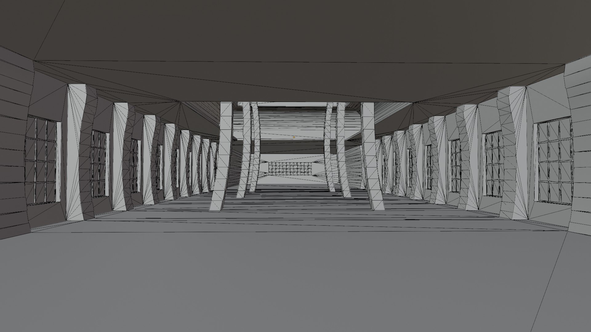 Concept Space Interior Empty Room 3 3D Model - TurboSquid 2102036