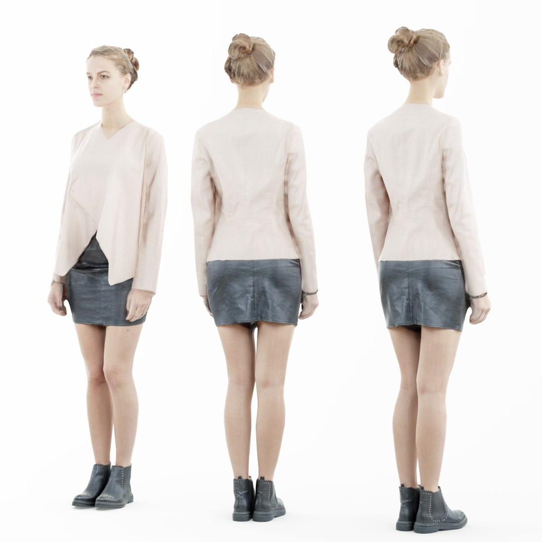 Girl Rendered Human Model - TurboSquid 1245934