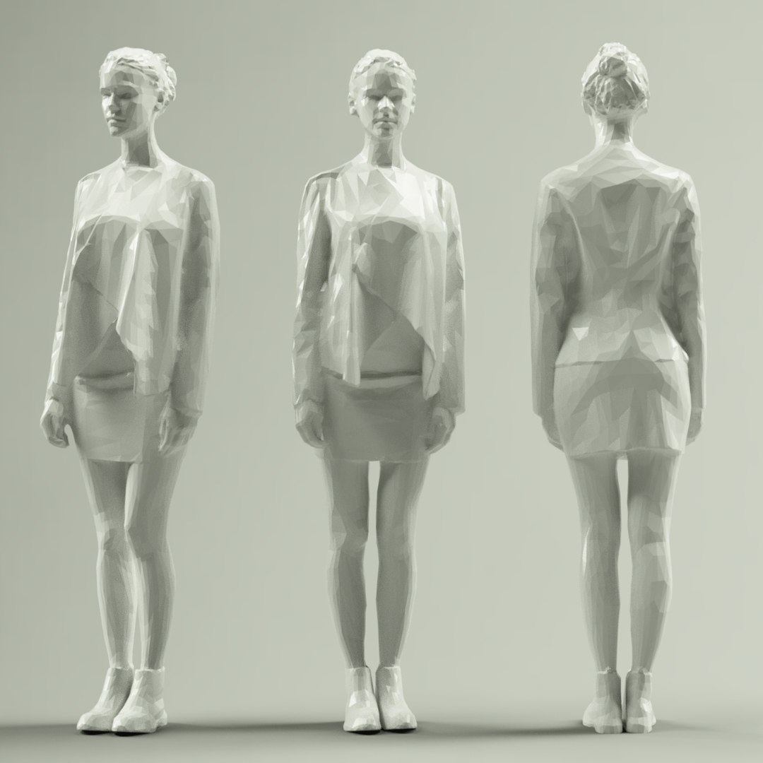 Girl Rendered Human Model - TurboSquid 1245934