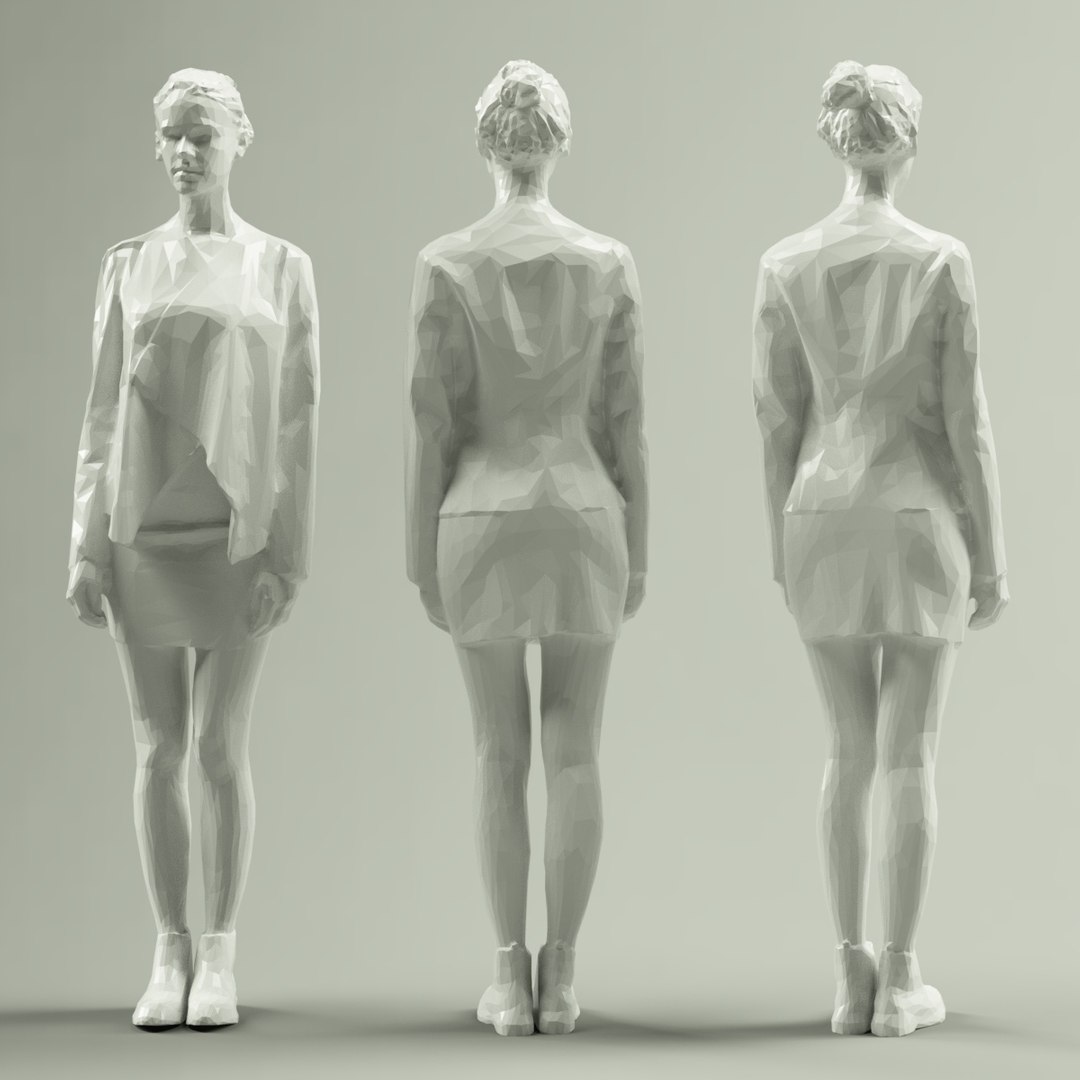 Girl Rendered Human Model - TurboSquid 1245934