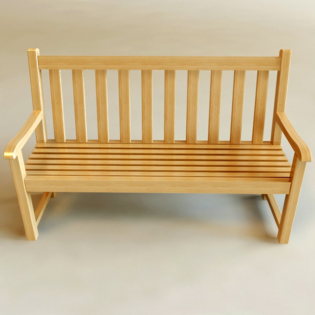 Bench V2 3d 3ds