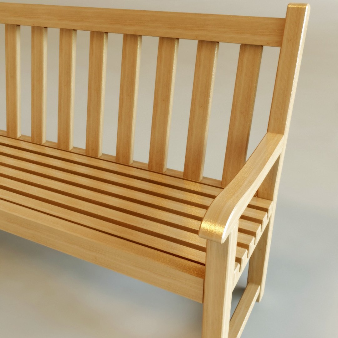 Bench V2 3d 3ds