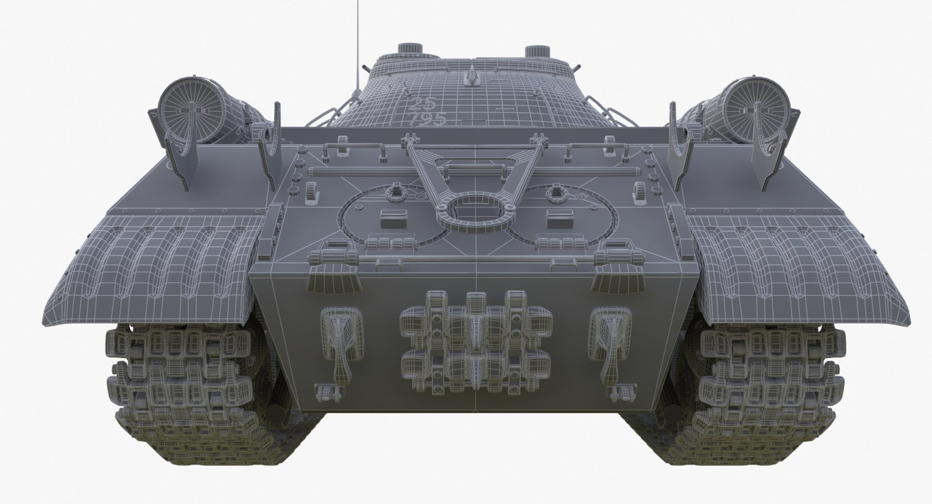 Tank 3m soviet 3D model - TurboSquid 1273608