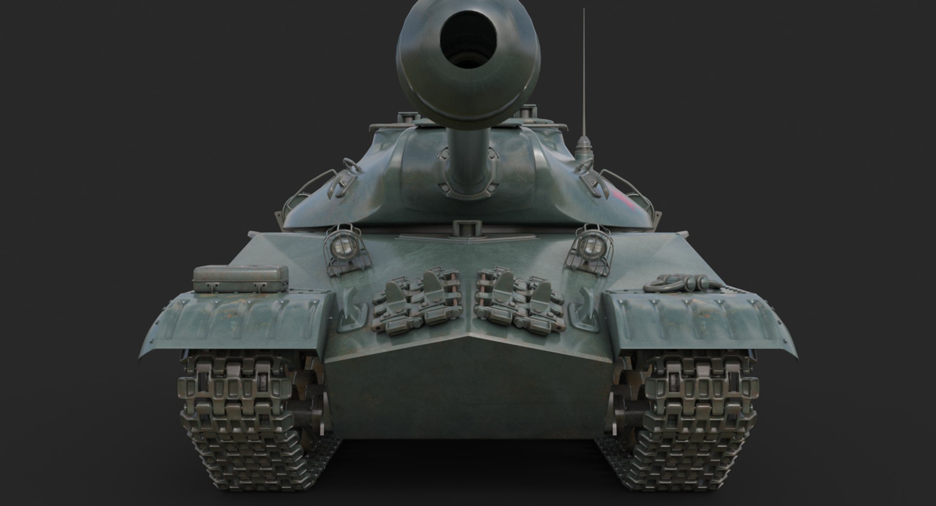 Tank 3m Soviet 3D Model - TurboSquid 1273608