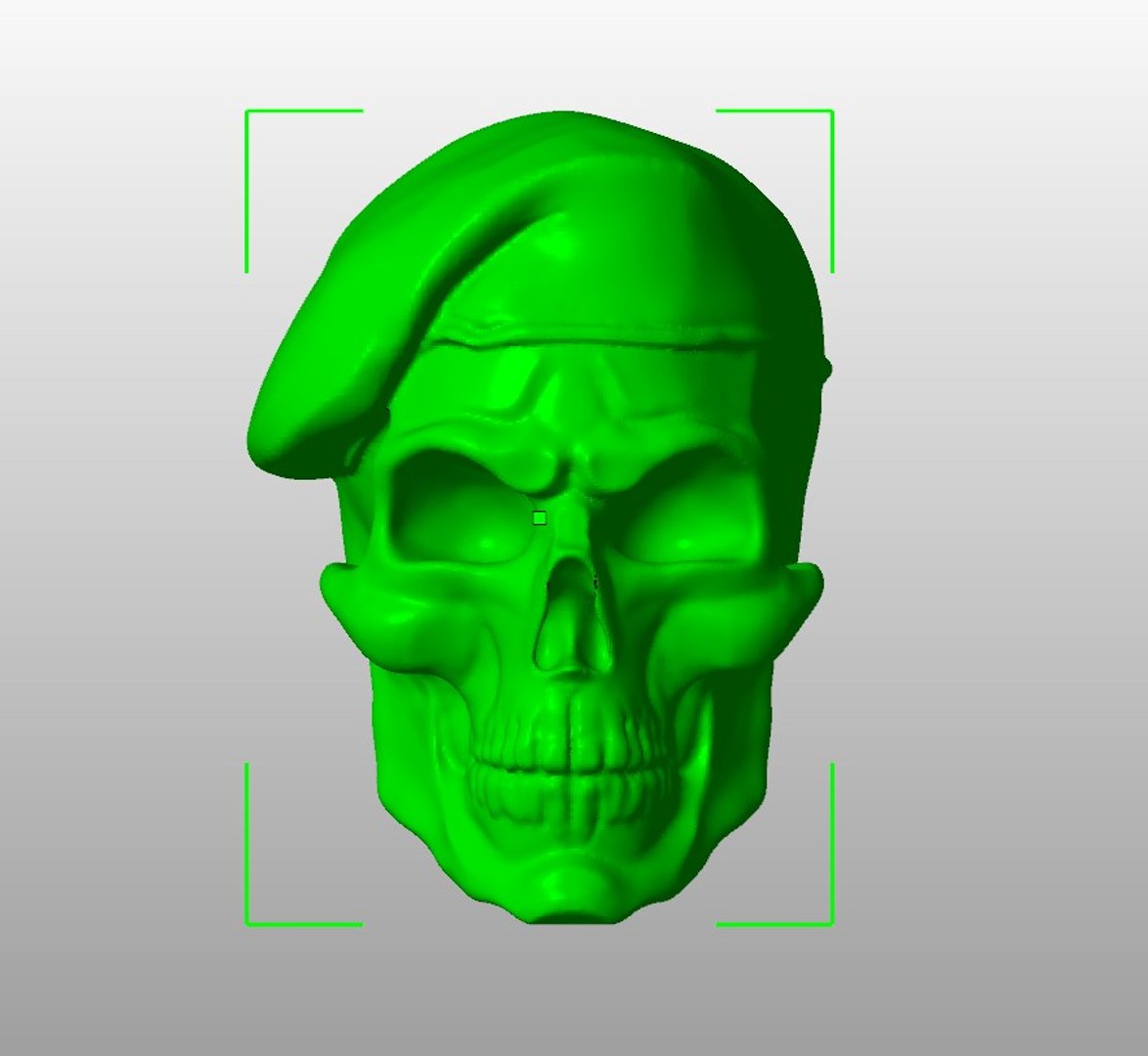 3D Skull Soldier Print Model - TurboSquid 1277567