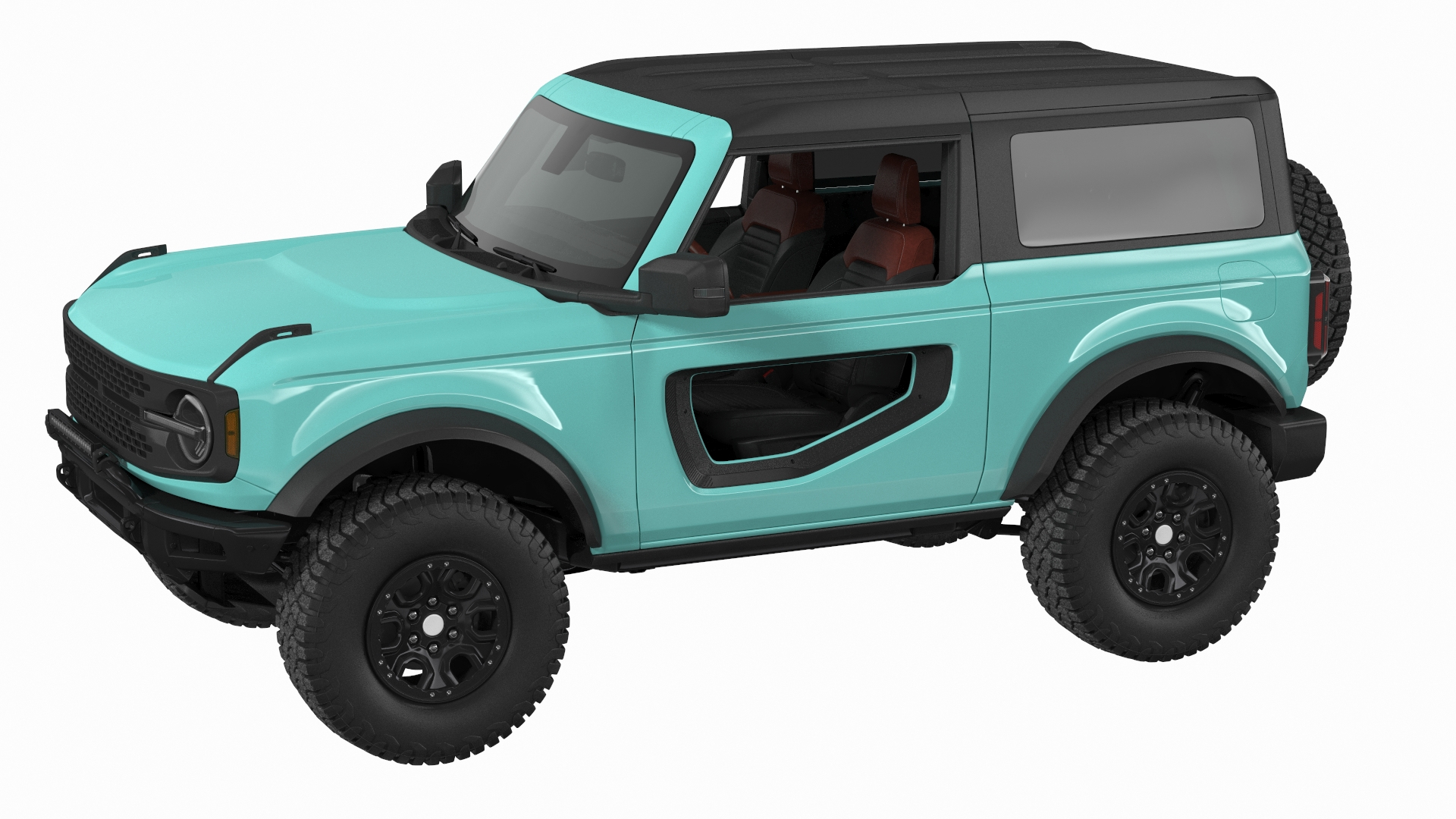 3D Two Door 4X4 SUV Rigged model - TurboSquid 1756401