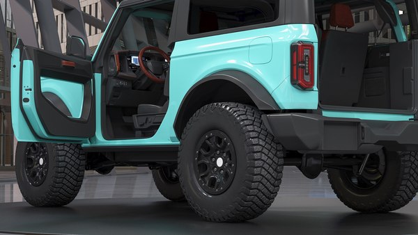 3D Two Door 4X4 SUV Rigged model - TurboSquid 1756401