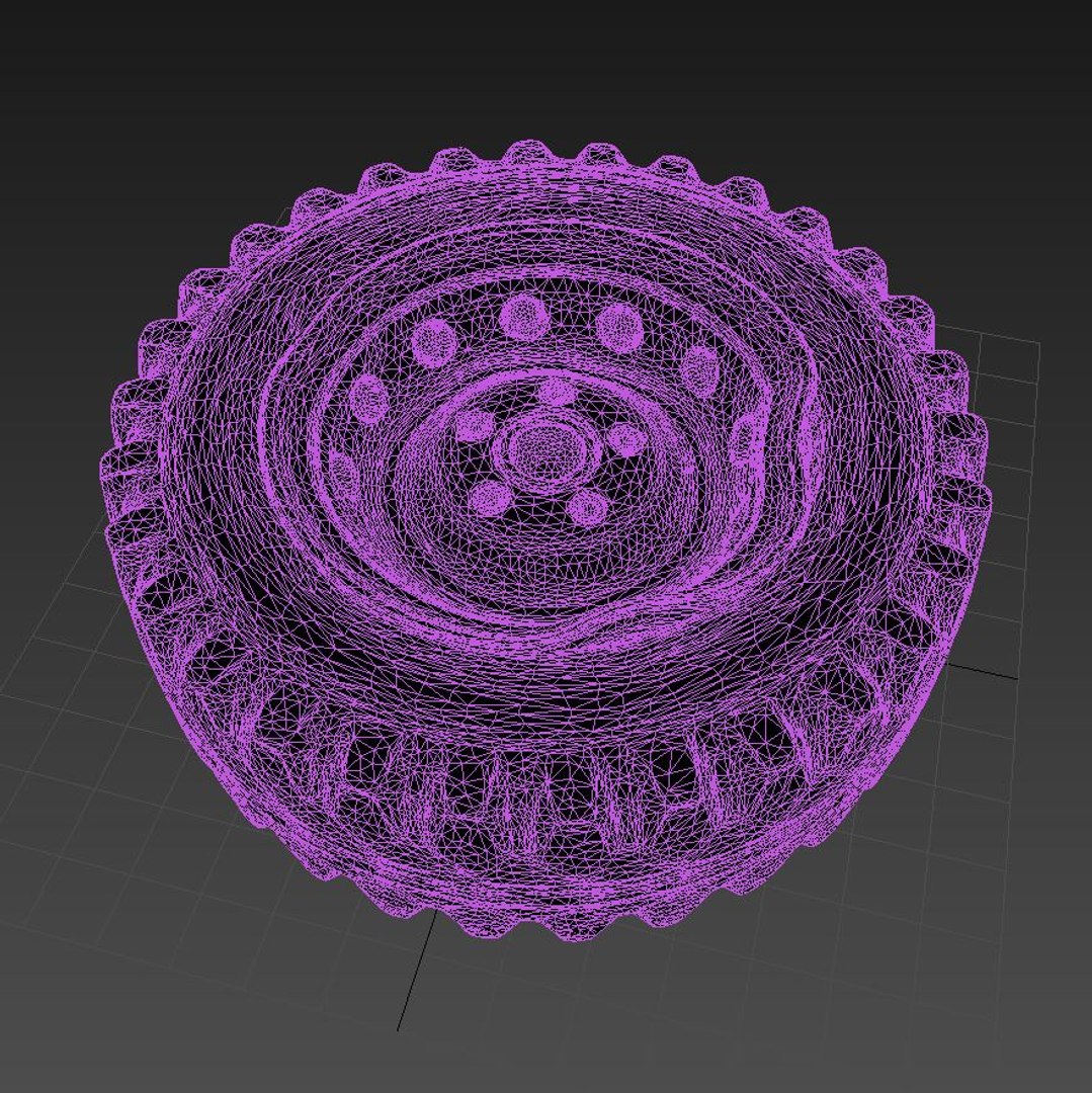 3d wheel model
