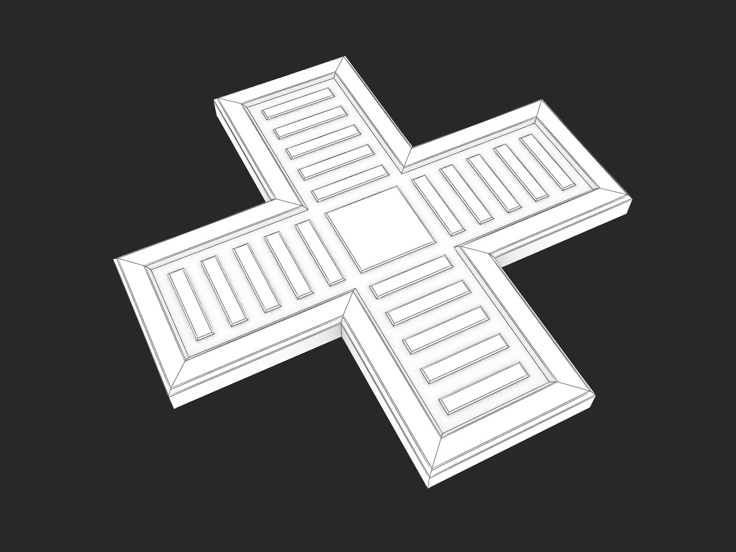 Cross 3D Model - TurboSquid 1474914