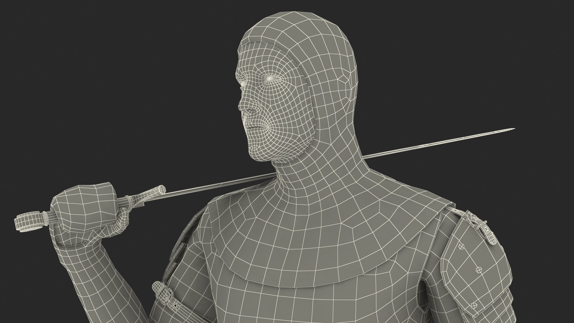 3D Knight Templar Set Rigged for Cinema 4D - TurboSquid 2111074