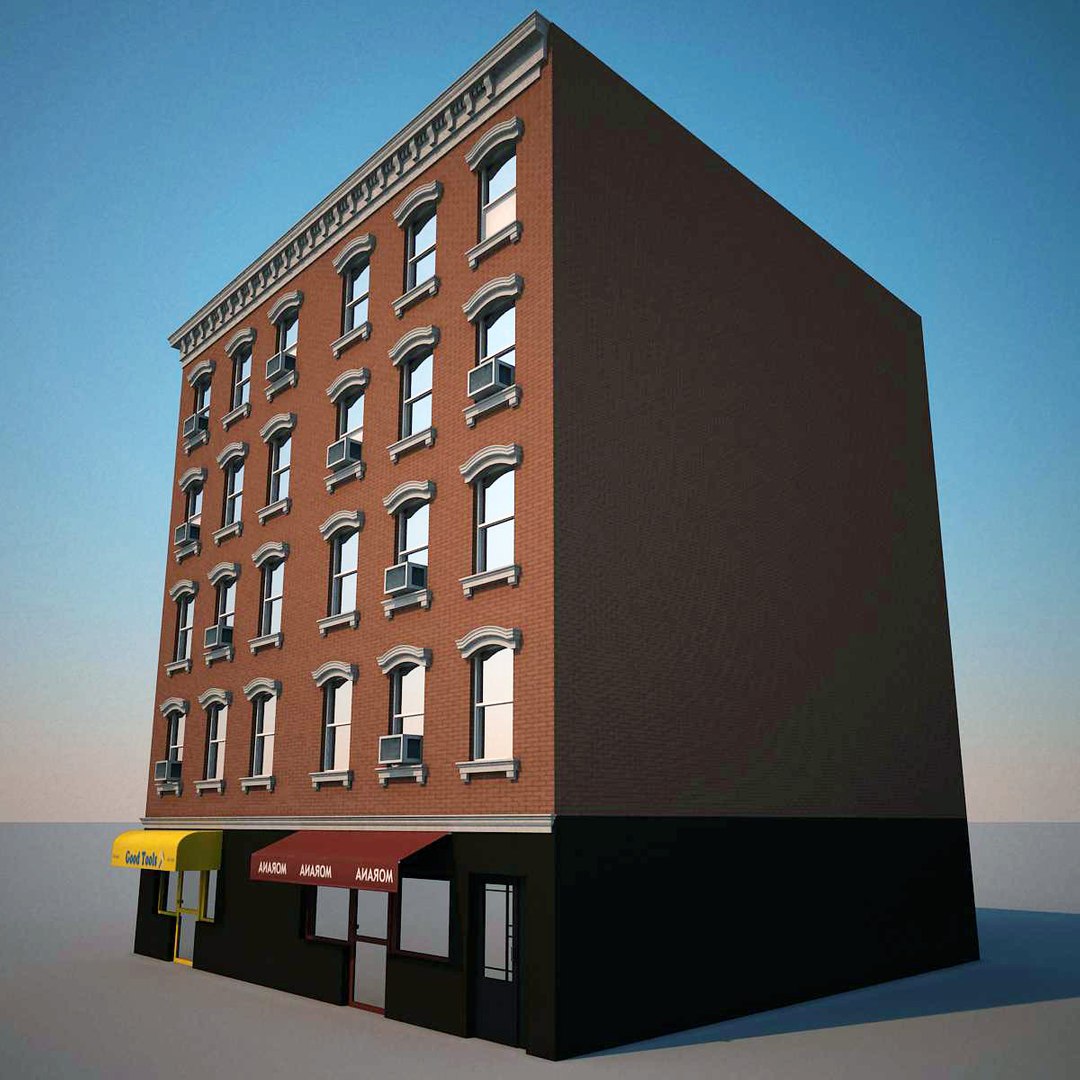 building v3 3d model