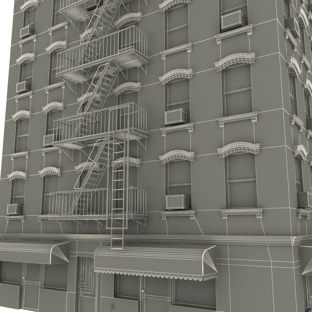 building v3 3d model