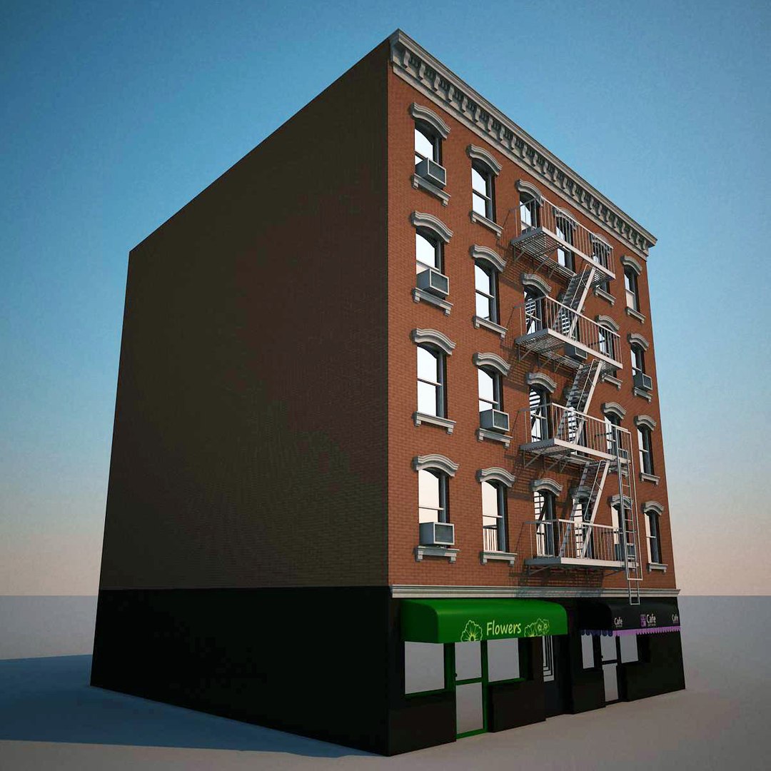 building v3 3d model