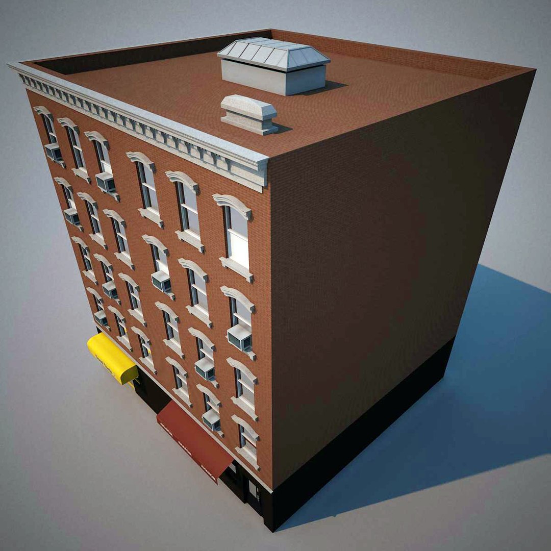 building v3 3d model