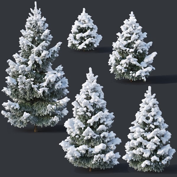 3D fir trees model - TurboSquid 1376782