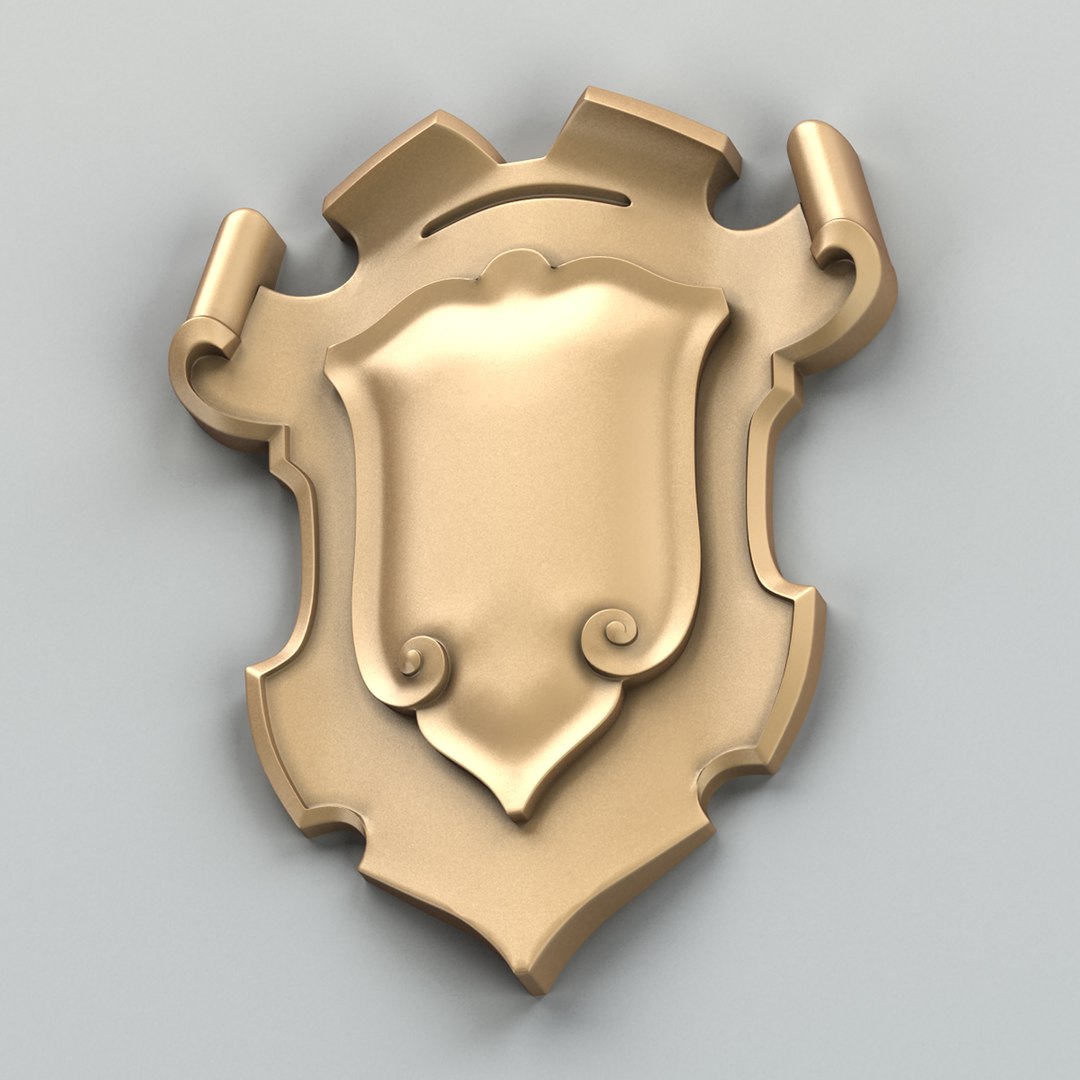 3d Decorative Cartouche