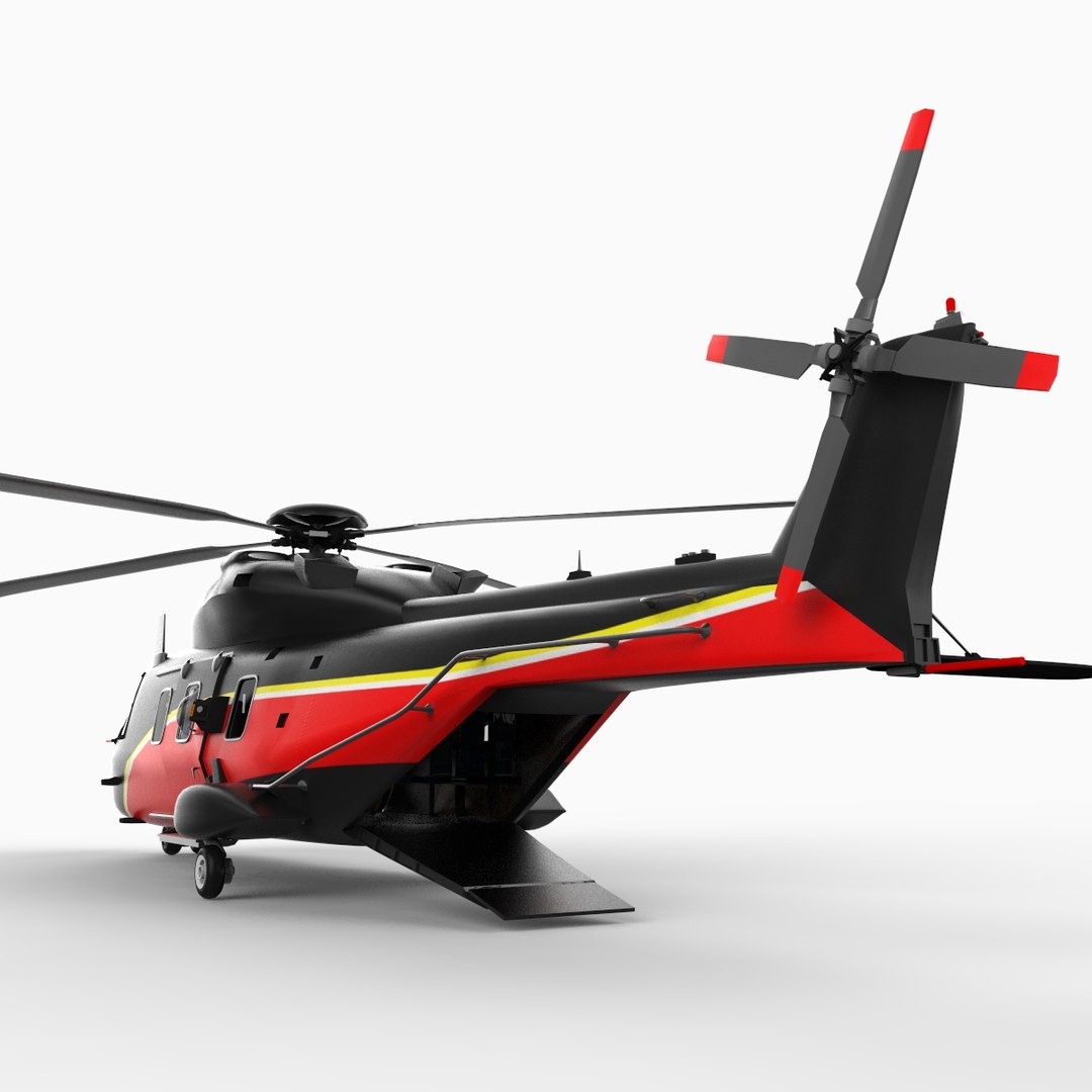 Nhi Nh-90 Helicopter Nh90 3d Model