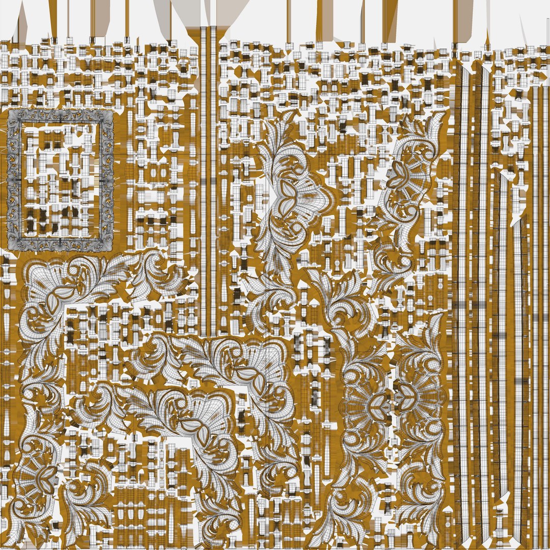 Classic Frame 01 3D Model - TurboSquid 1976819