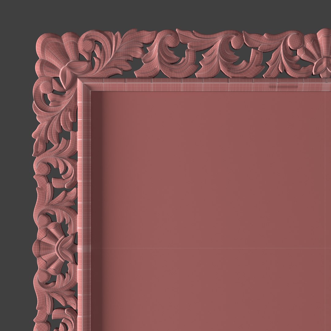 Classic Frame 01 3D Model - TurboSquid 1976819