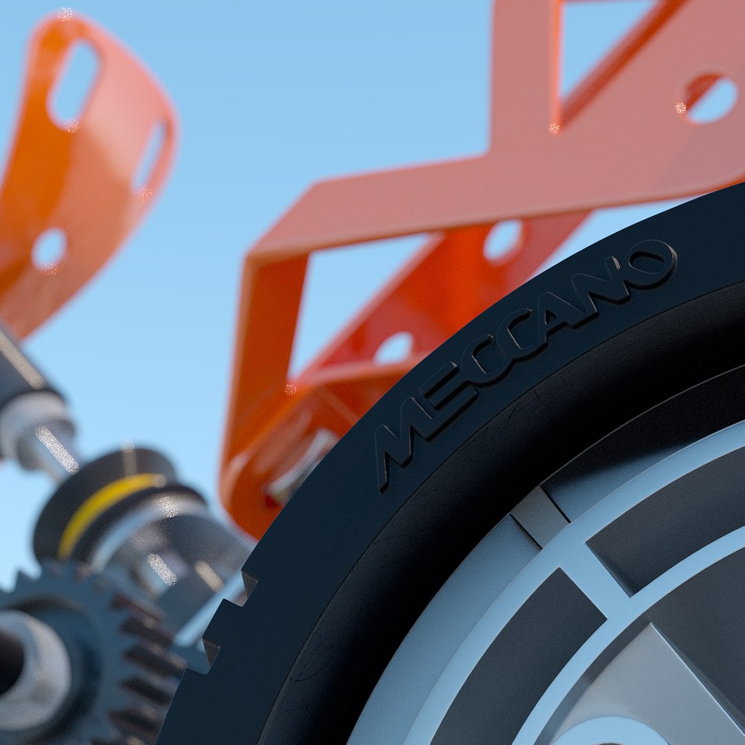 Meccano Robot Toy 3d Model