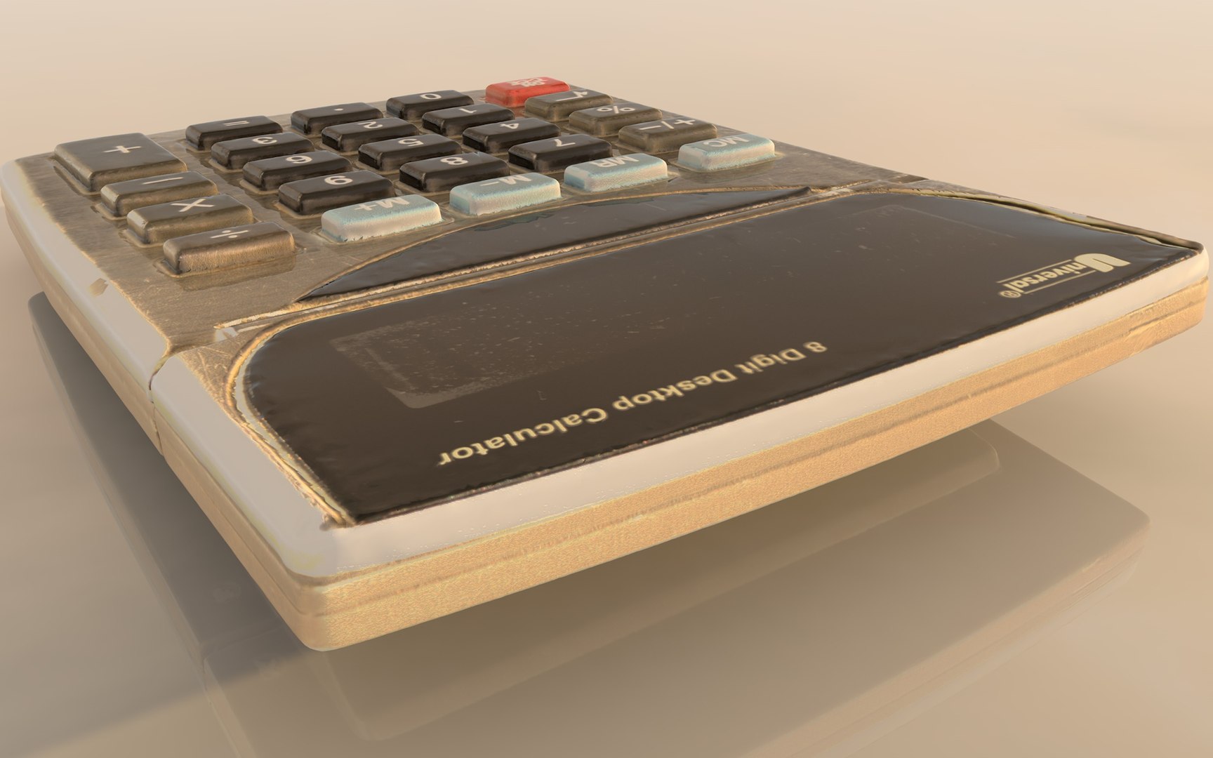 3d Model Calculator Realistic