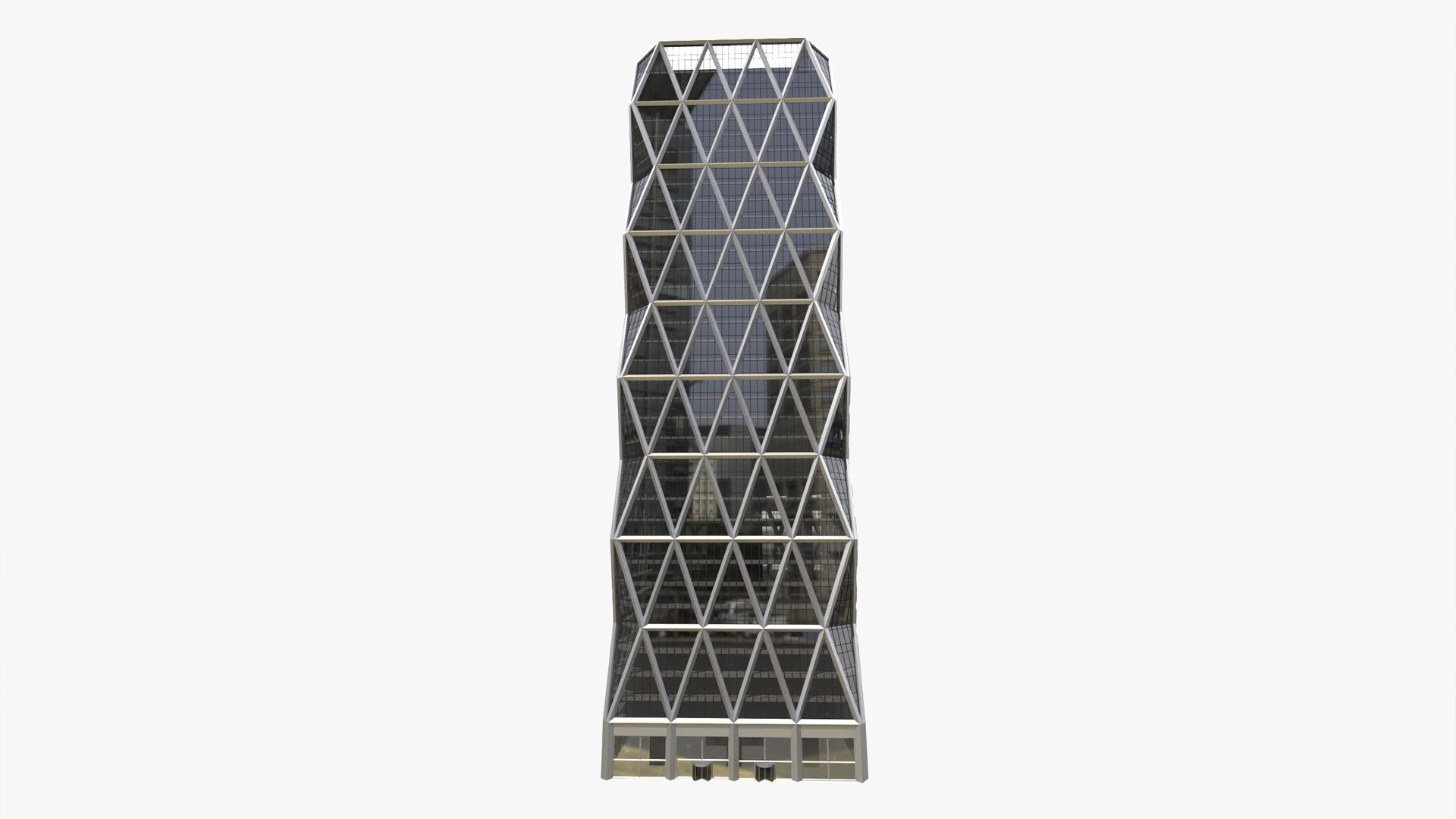 3D Skyscraper City Building Modern Architecture Model - TurboSquid 1517026