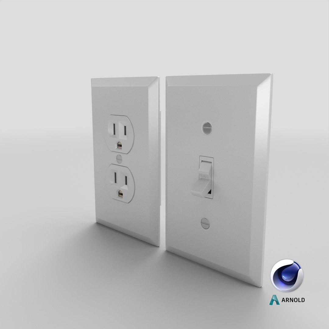 Electrical Outlet 3D Model - TurboSquid 1896317