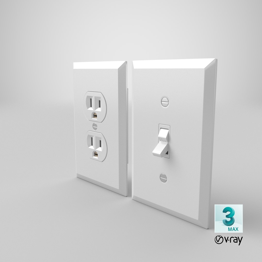 Electrical Outlet 3D Model - TurboSquid 1896317