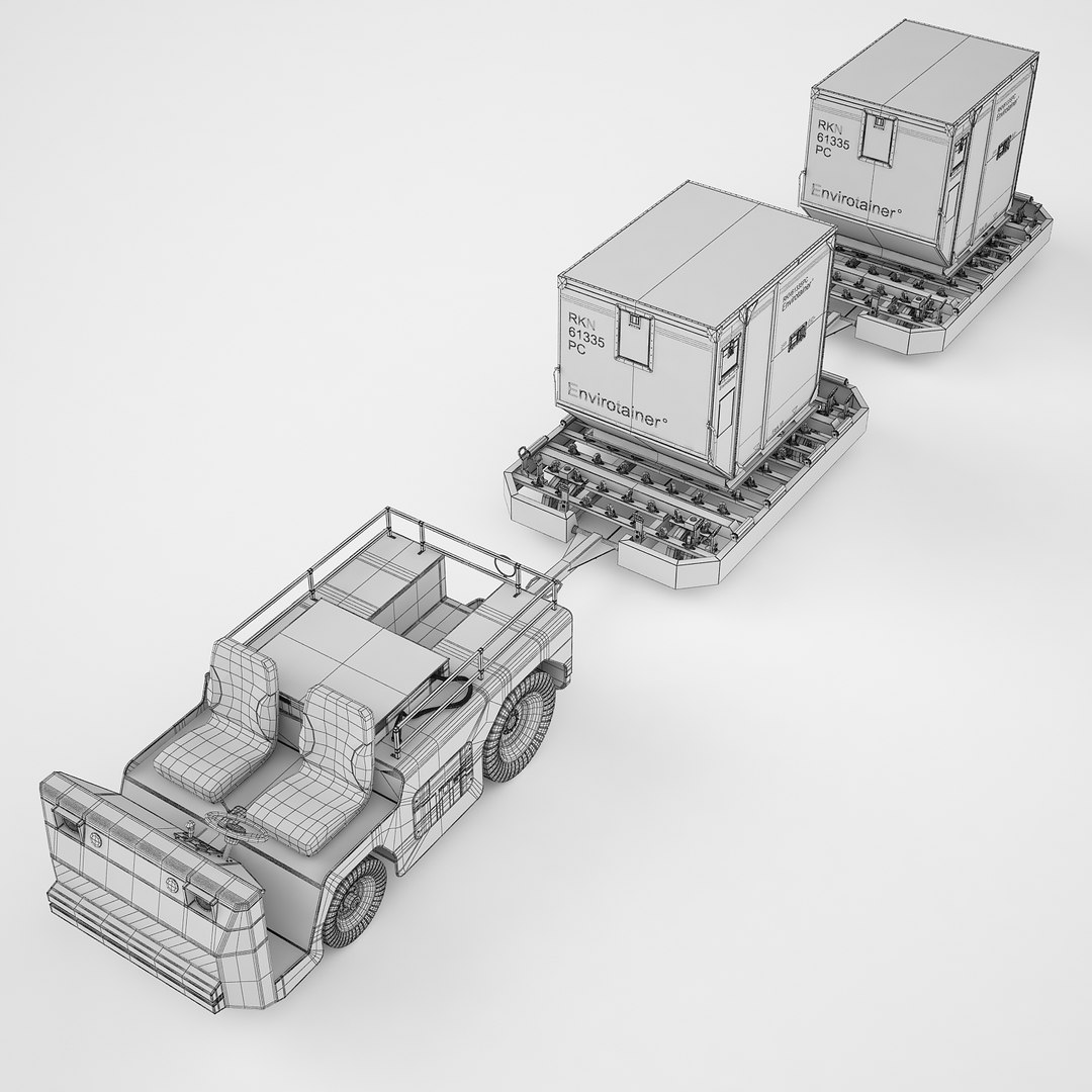 3d model tug mz electric