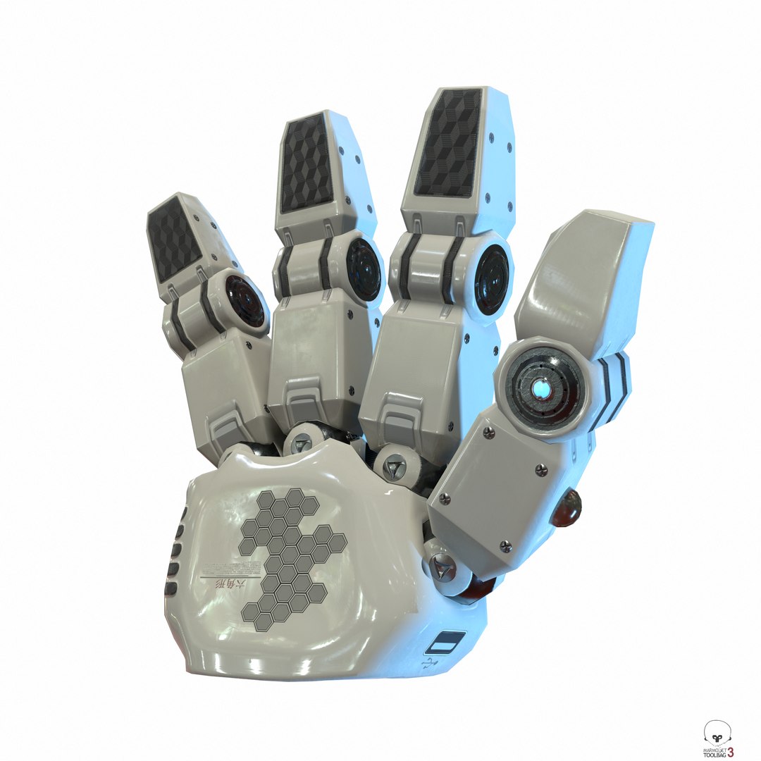 Robot Hand Pbr Model - TurboSquid 1292757