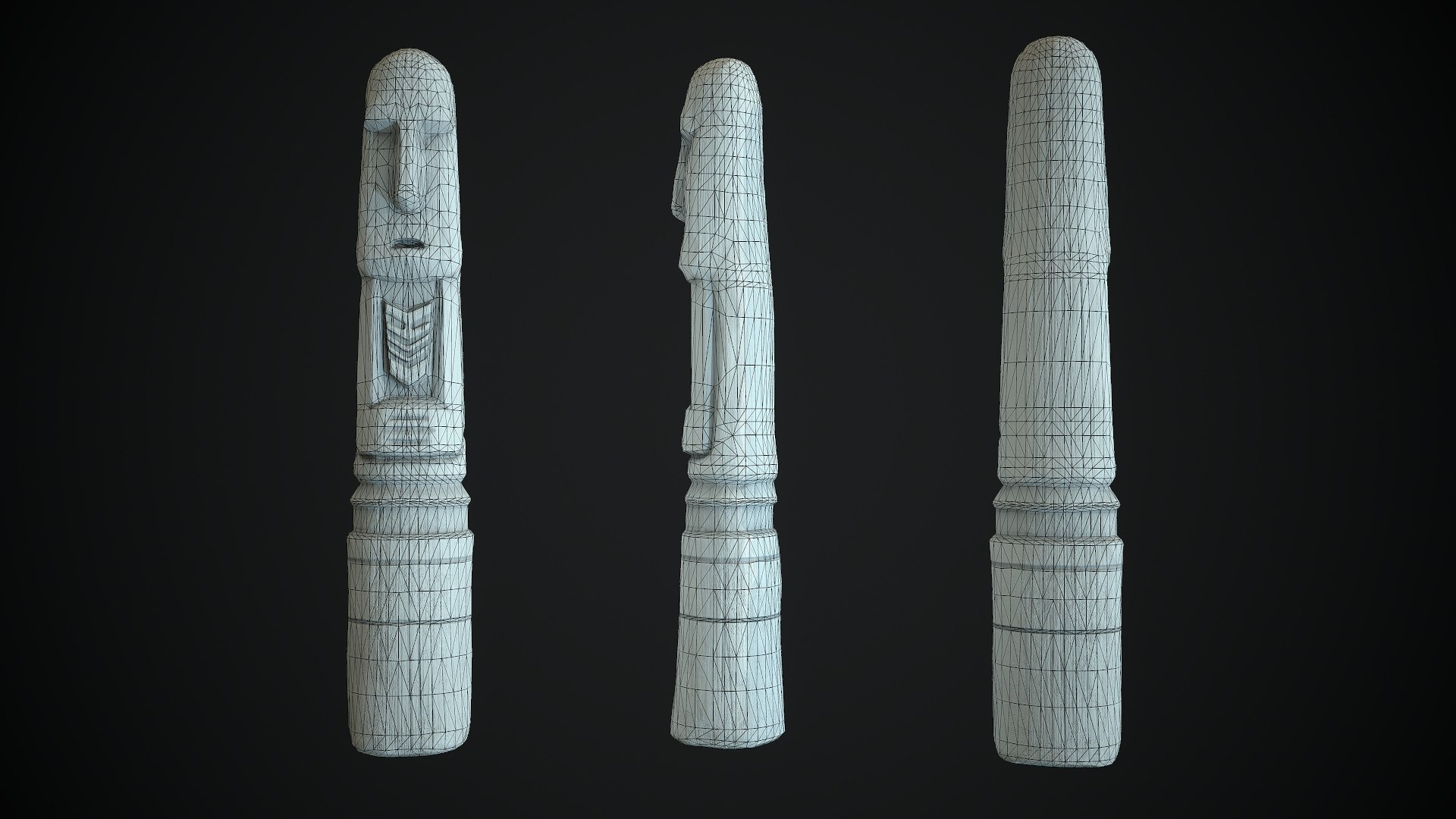 3D Wood Totems Pagan Deities - TurboSquid 2135497
