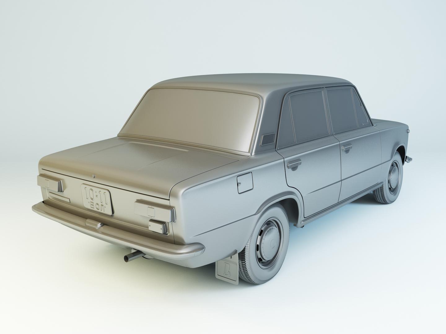 Vaz-21011 zhiguli lada 3D model - TurboSquid 1568671
