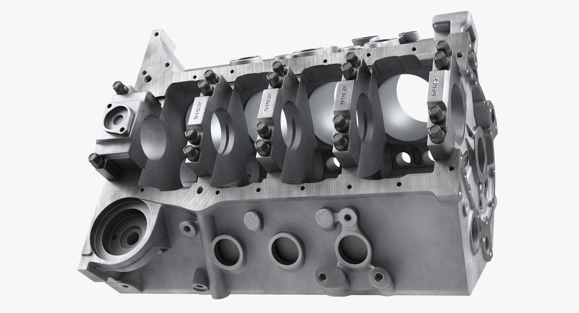 3D Engine Block - TurboSquid 1327431