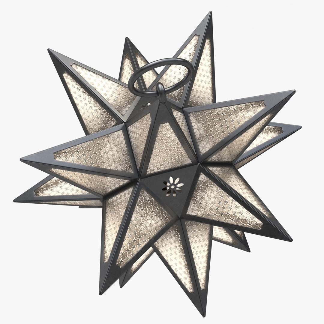 3d Model Star Lantern