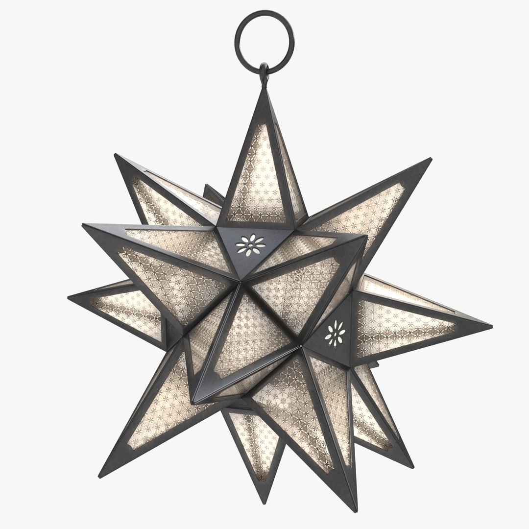 3d Model Star Lantern