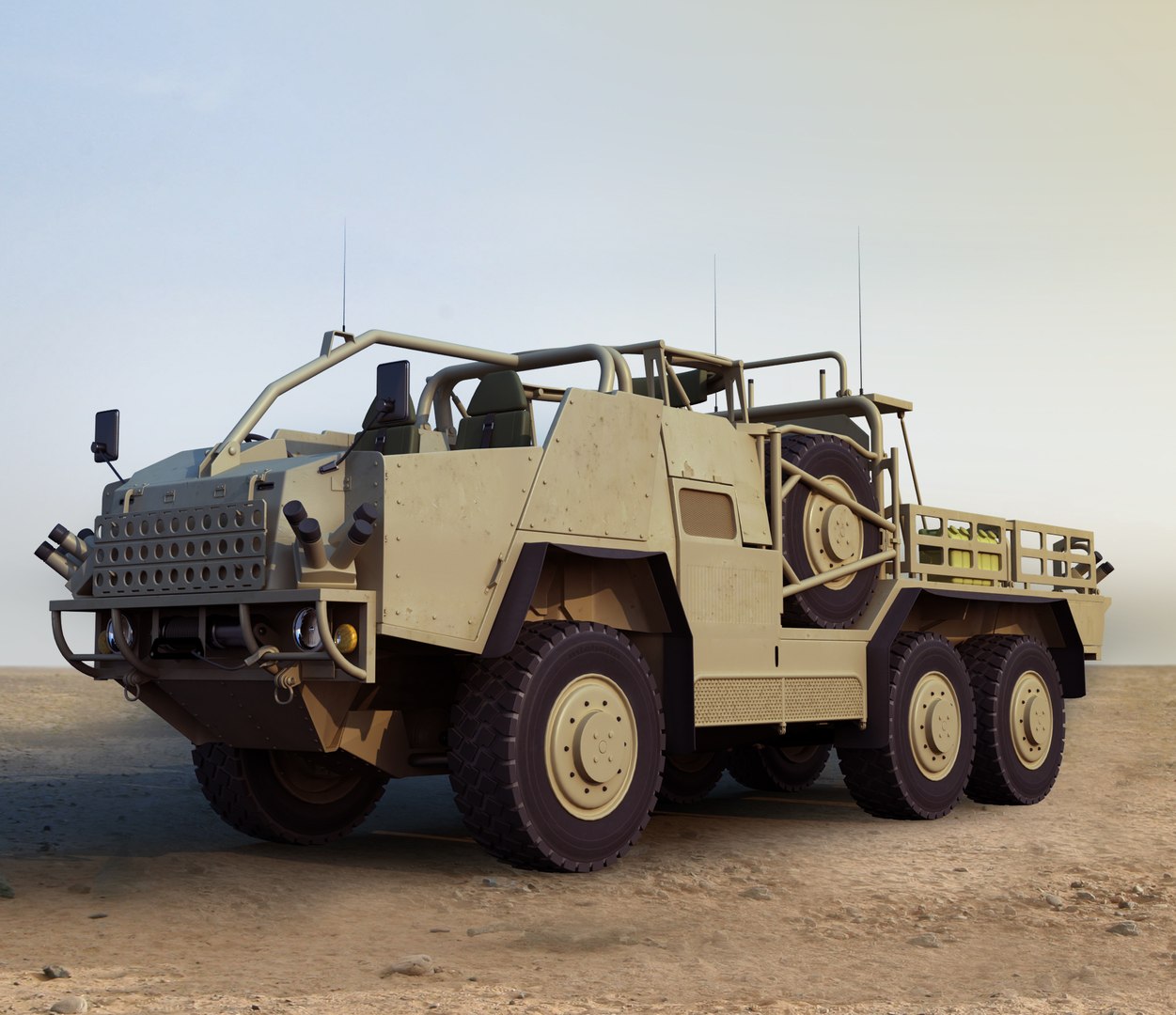 3d model british army vehicles