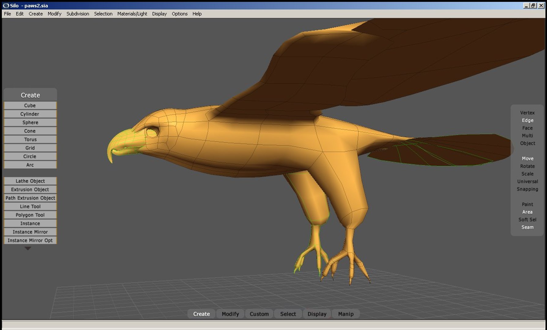 Maya Eagle Bird