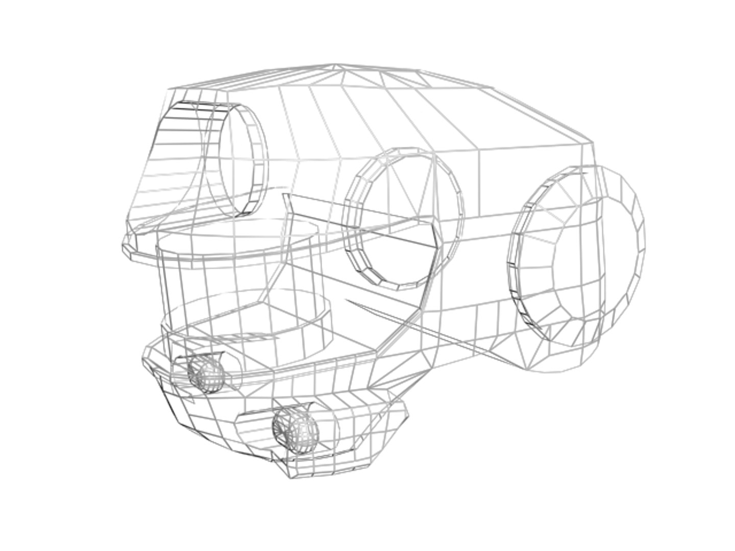 Robot Head 3D Model - TurboSquid 1454005