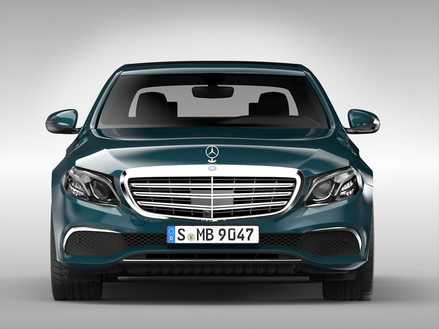 3d Model Mercedes Car