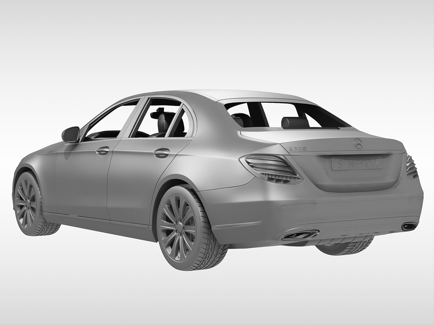3d Model Mercedes Car