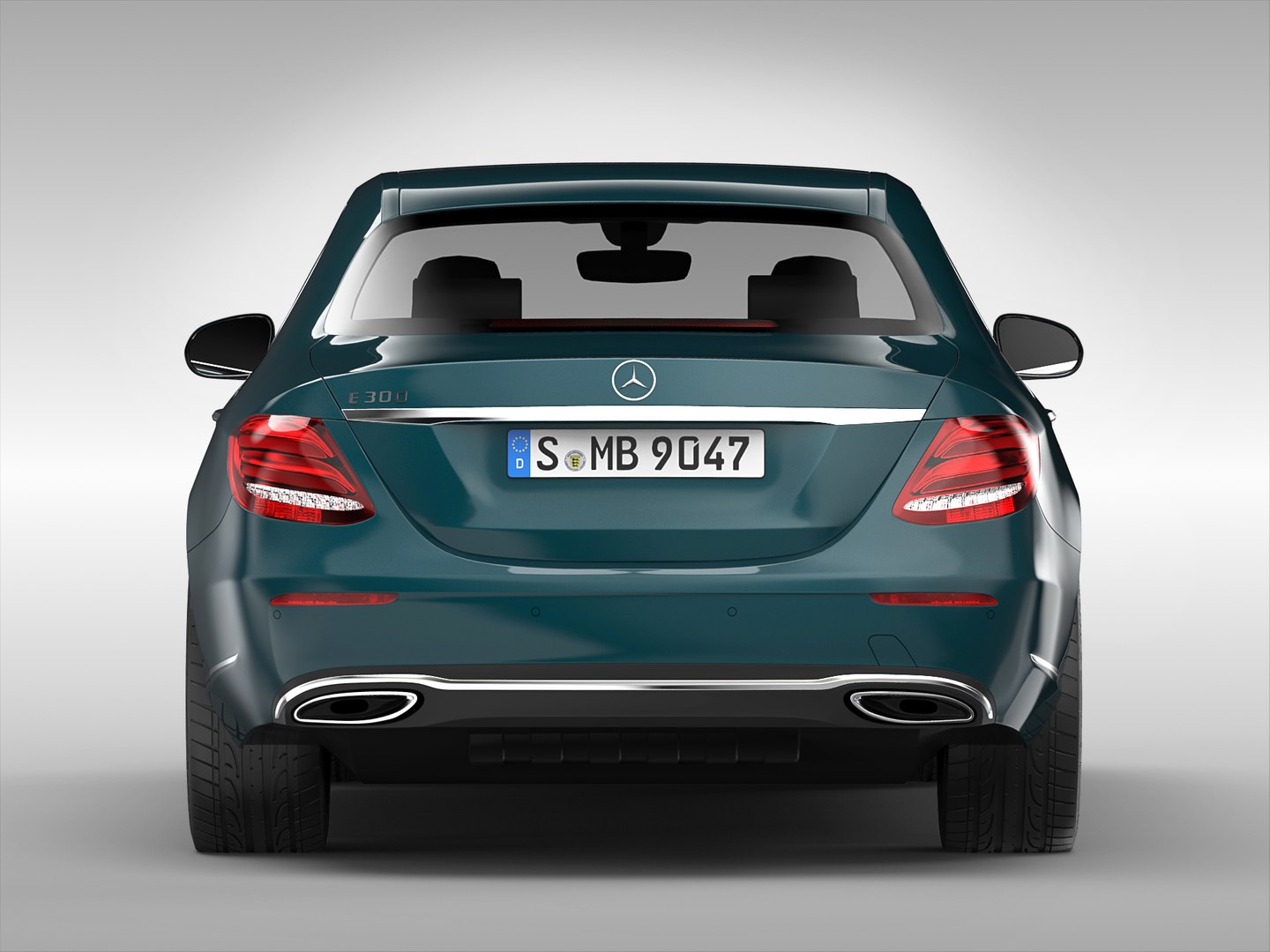 3d Model Mercedes Car