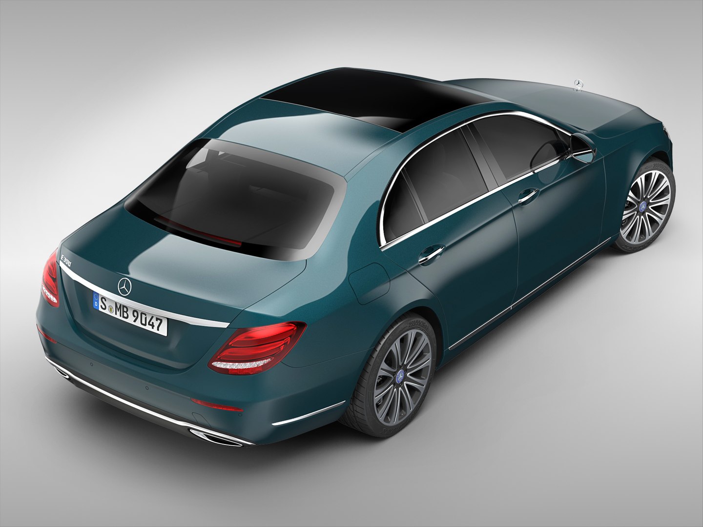 3d Model Mercedes Car